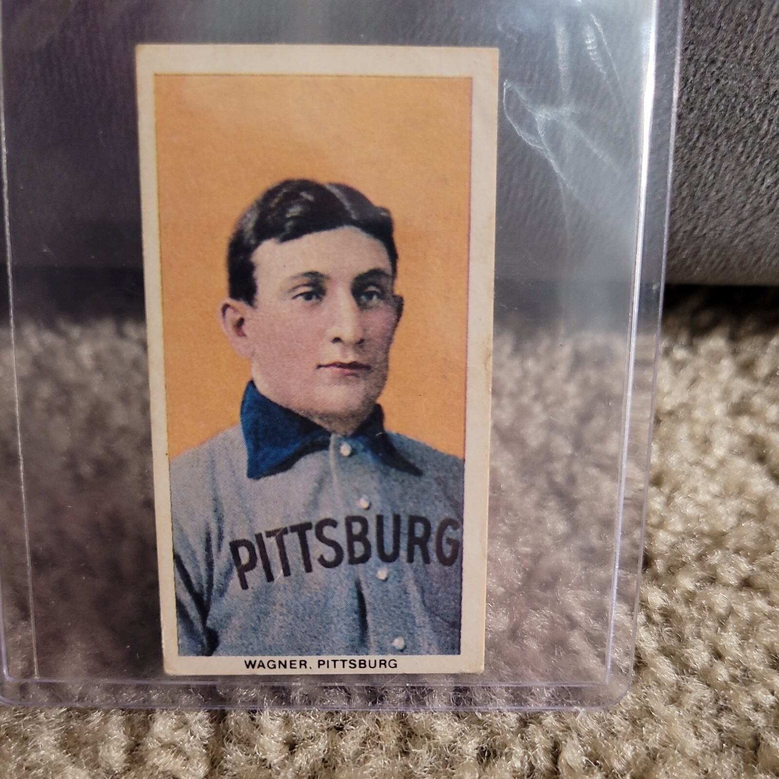 Honus Wagner T-206 Hygrade 1910 Tobacco Card Rookie Card Reprint Value ...