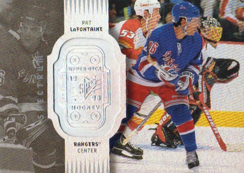 98-99 SPx Finite SPECTRUM xx/300 Made! Pat LAFONTAINE #56 - Rangers | eBay