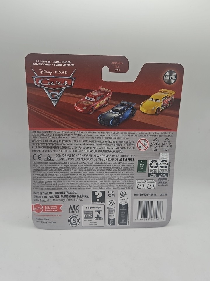 Fishtail Thunder Hollow Racer New - Disney Pixar Cars Mattel Die Cast ...