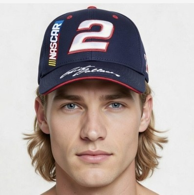 NASCAR Rusty Wallace #2 Miller Lite Racing Baseball Cap Hat Vintage ...