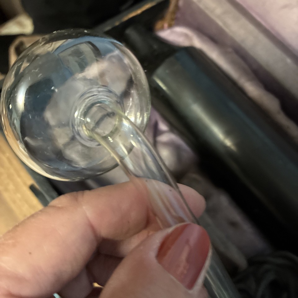 Antique Shelton Violet Ray Dr. Quack Shock Machine Electrode Original Case 110V | eBay