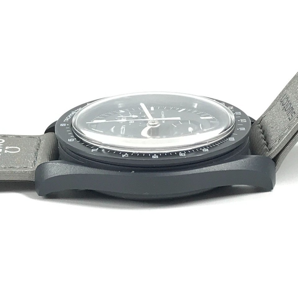 OMEGA×SWATCH SO33A100 MISSION TO MERCURY MOON SWATCH Men's Watch G1226 ...