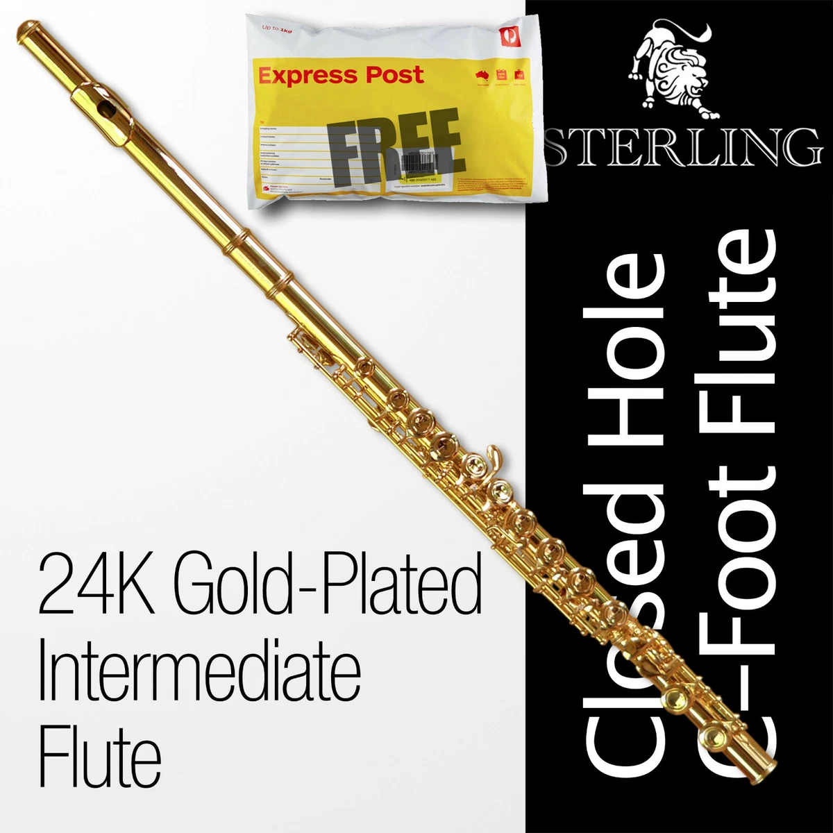 Gold Plated Flute