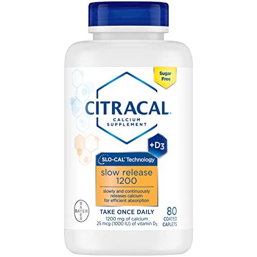 Citracal Slow Release 1200, 1200 mg Calcium Citrate and Calcium ...