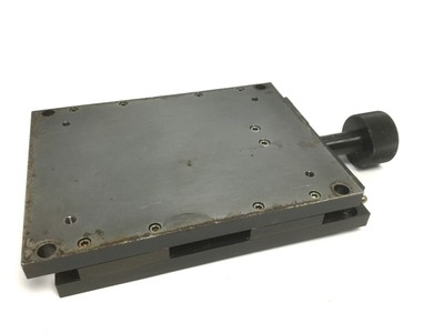 Linear Slide Table, Manual Positioner, Travel: 24mm, Dimensions: 8" by ...