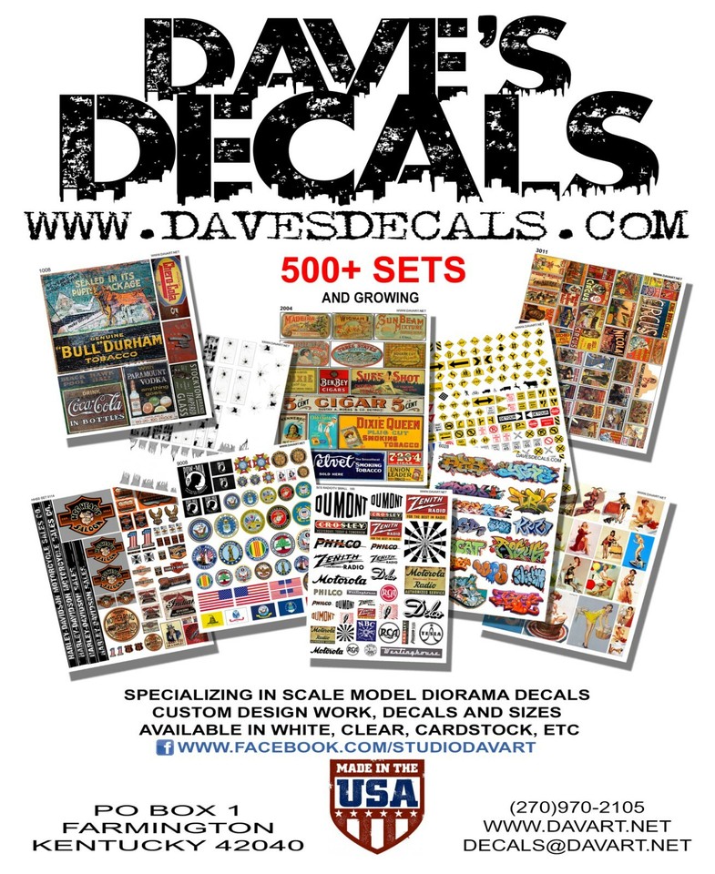 NH183 DAVE'S DECALS N SCALE STREET ROAD SIGNS HANDICAP PARKING ROAD ...