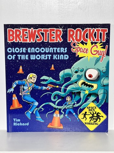 Tim Rickard SIGNED Brewster Rockit: Space Guy w/ Original Comic Art ...