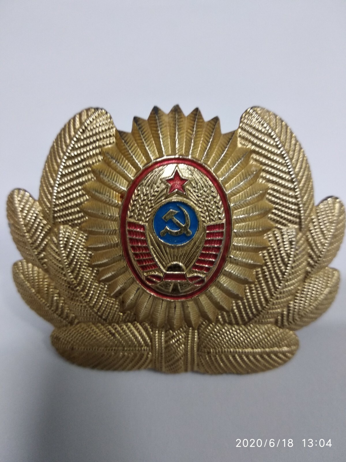 Original vintage cockade of a senior militsii officer Police of the ...