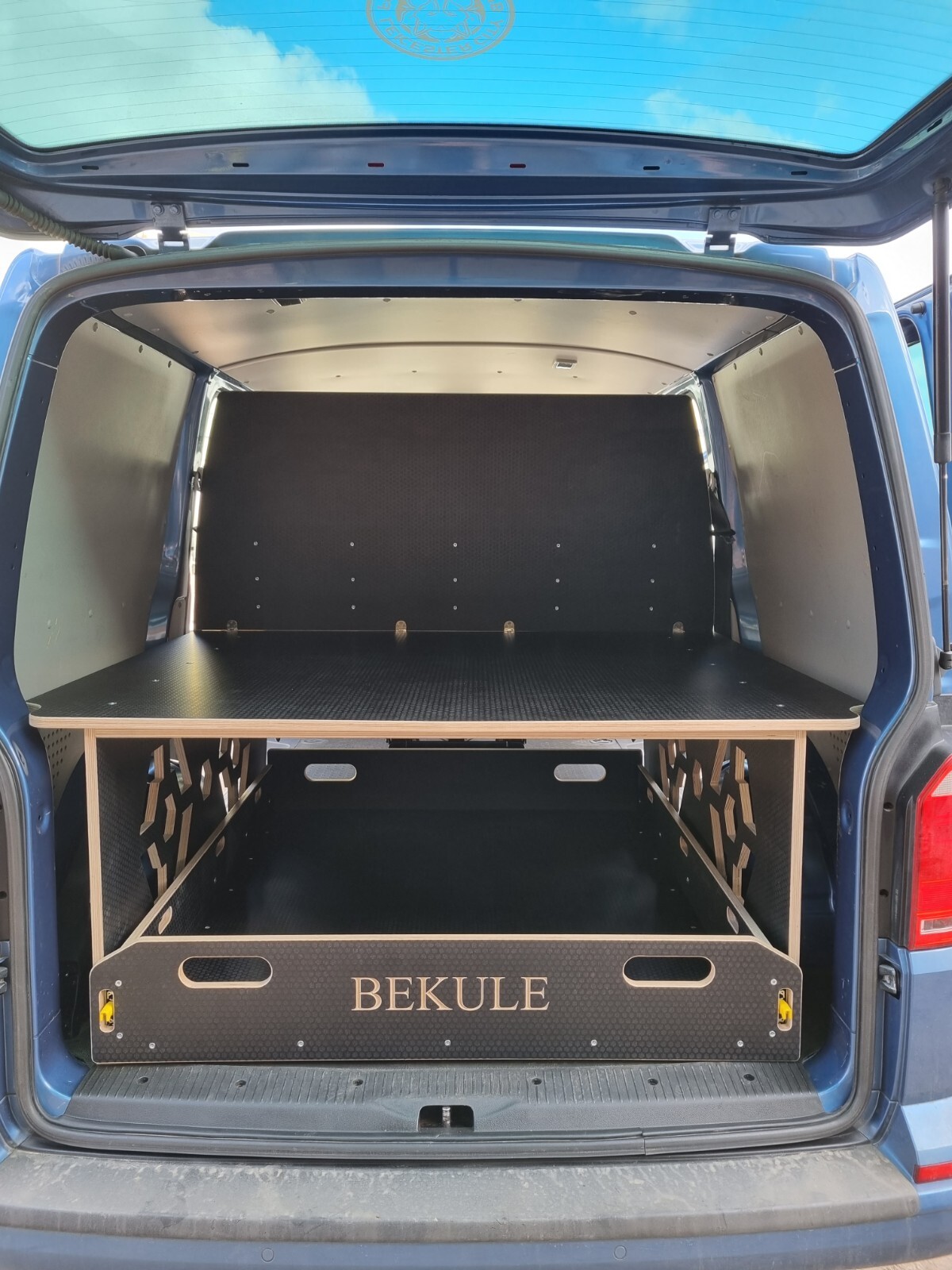 BEKULE XW Kombi utility bed pod VW Transporter 4ft Drawer 150kg ...