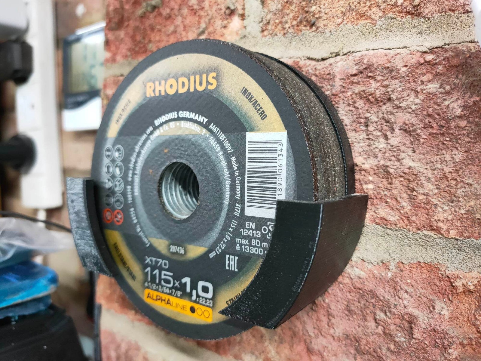 Wall Mounted Grinder Disc Holder | eBay UK