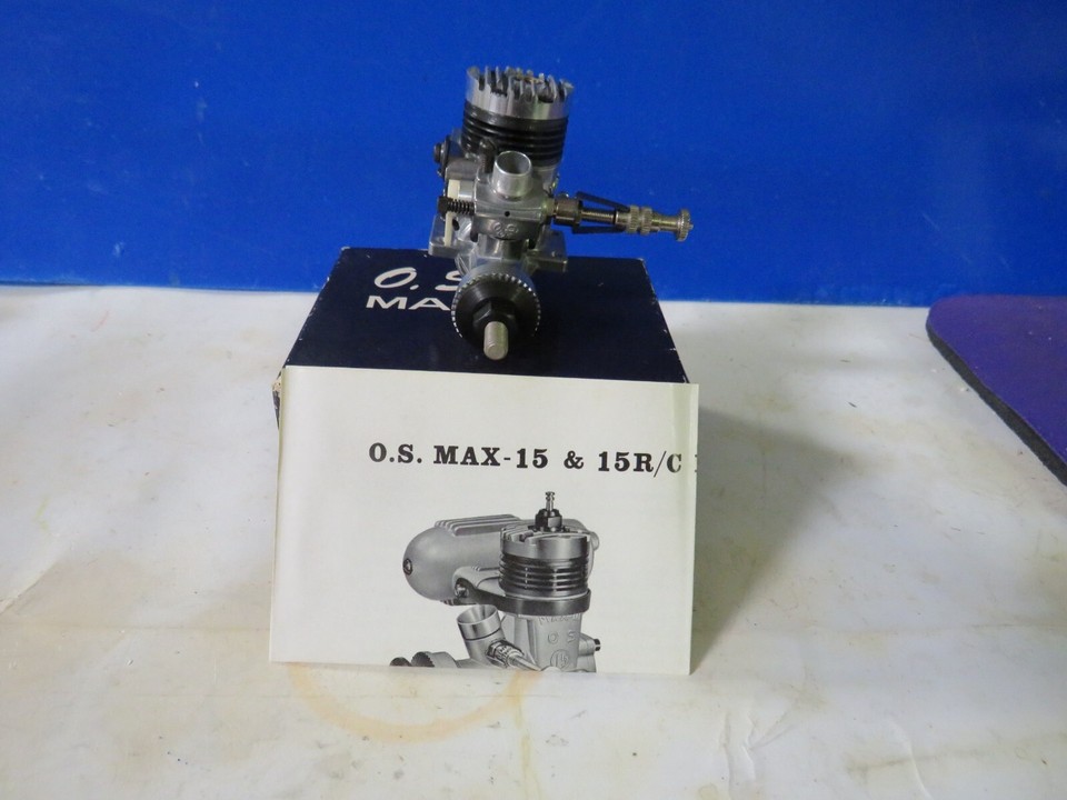 Vintage OS Max III .15 R/C Airplane Engine -NEW-With Original Box | eBay