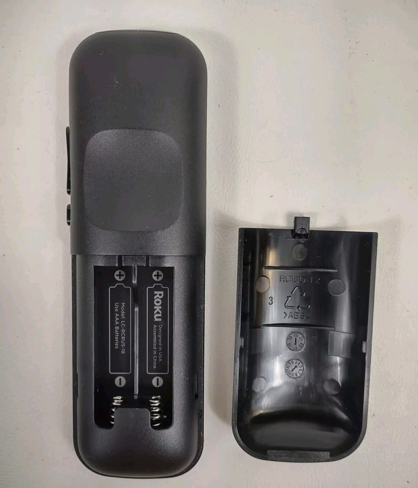 OEM ROKU Sharp TV Remote Control Netflix Sling Hulu Starz Buttons LC ...