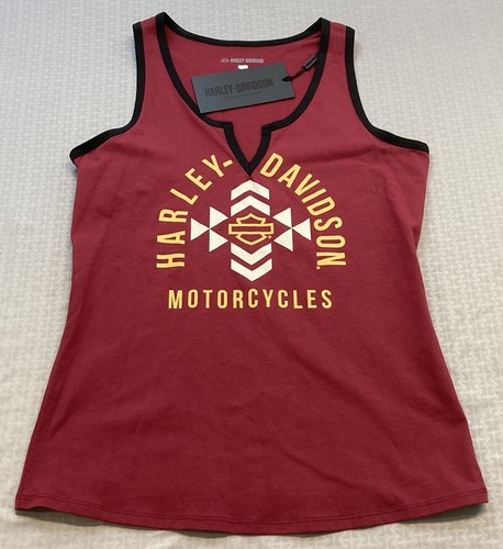 NEW GENUINE HARLEY DAVIDSON 96213-23VW SMALL TANK KNIT RED Call Of The ...
