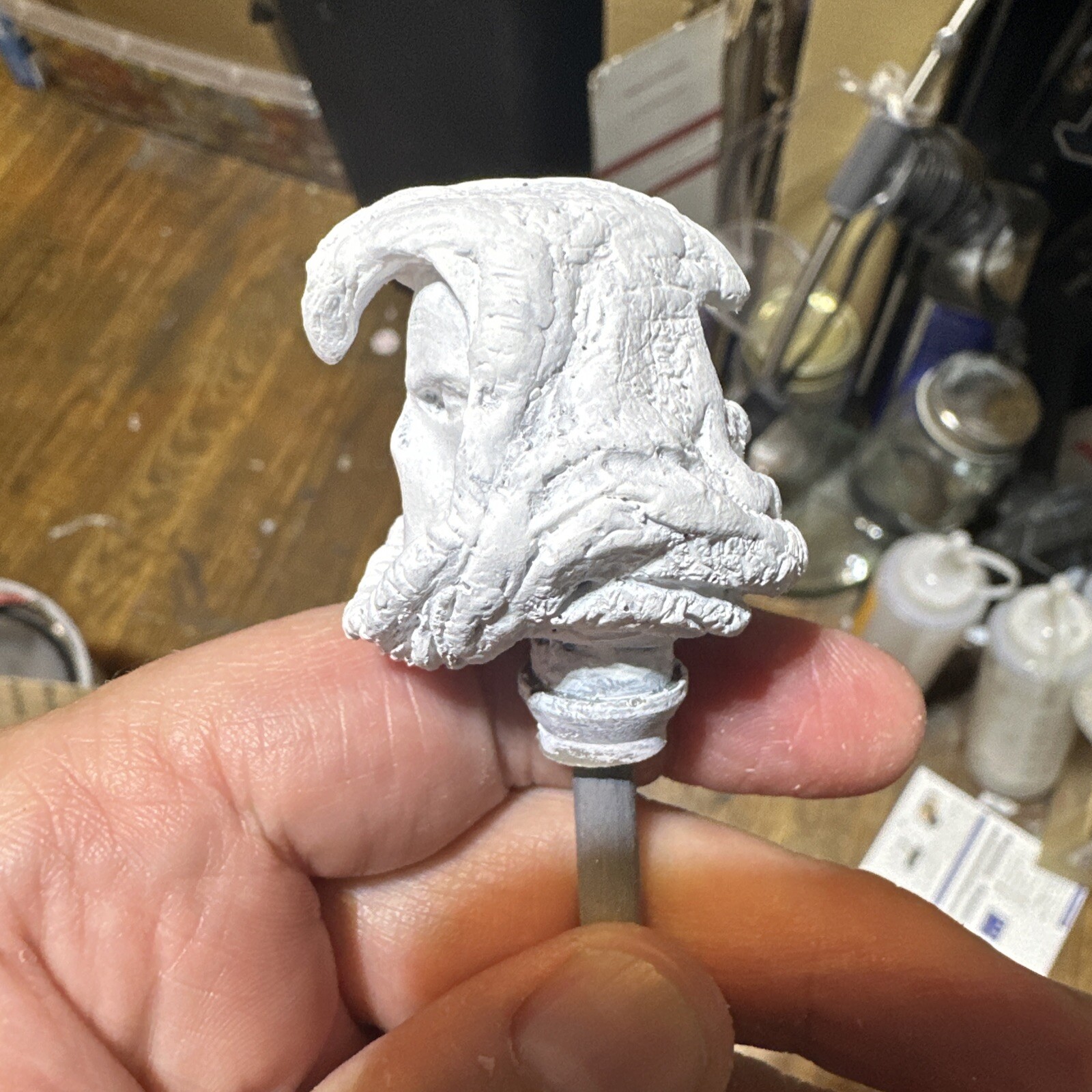 Mego FTC Zica Dc Retro Comic Version Custom Moon Knight Head For 8 ...