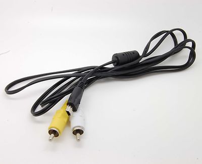 NEW USB 10Pin to 3RCA Stereo AV Cable for Canon EOS 60D 7D Video AVC ...