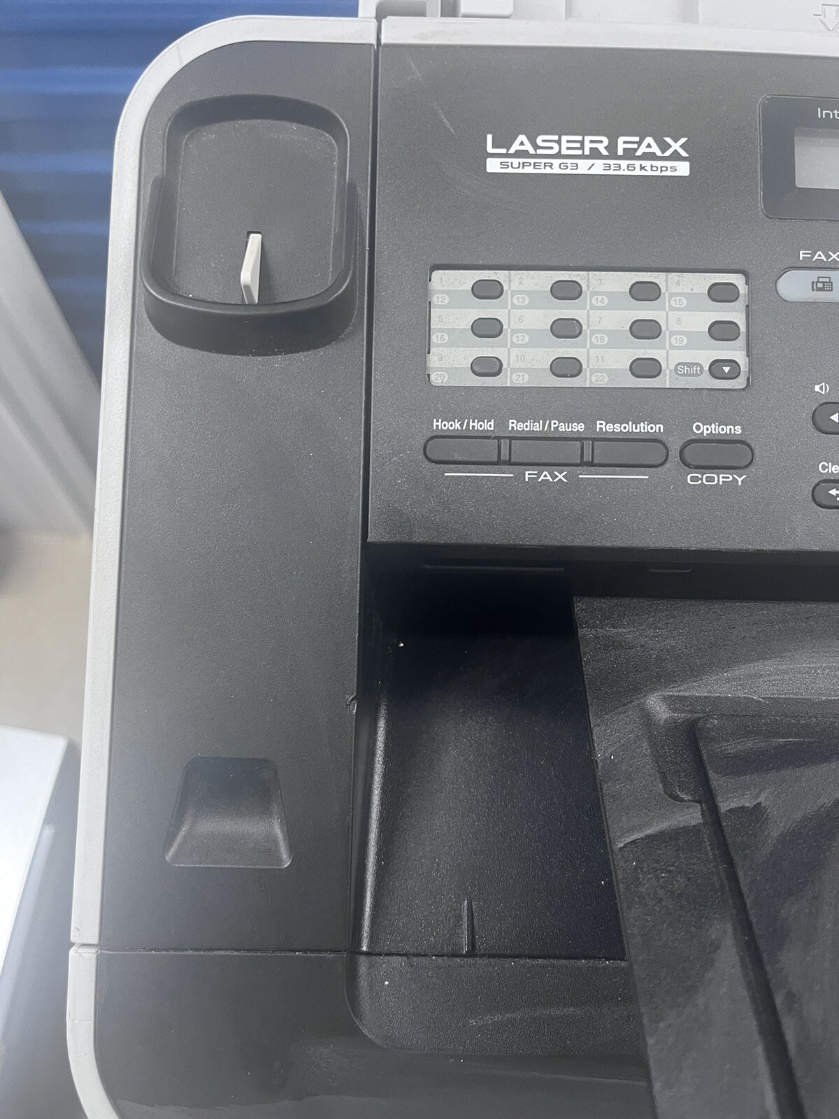 Brother IntelliFAX 2840 Laser Copy Printer Fax Machine Toner Prints 750 ...