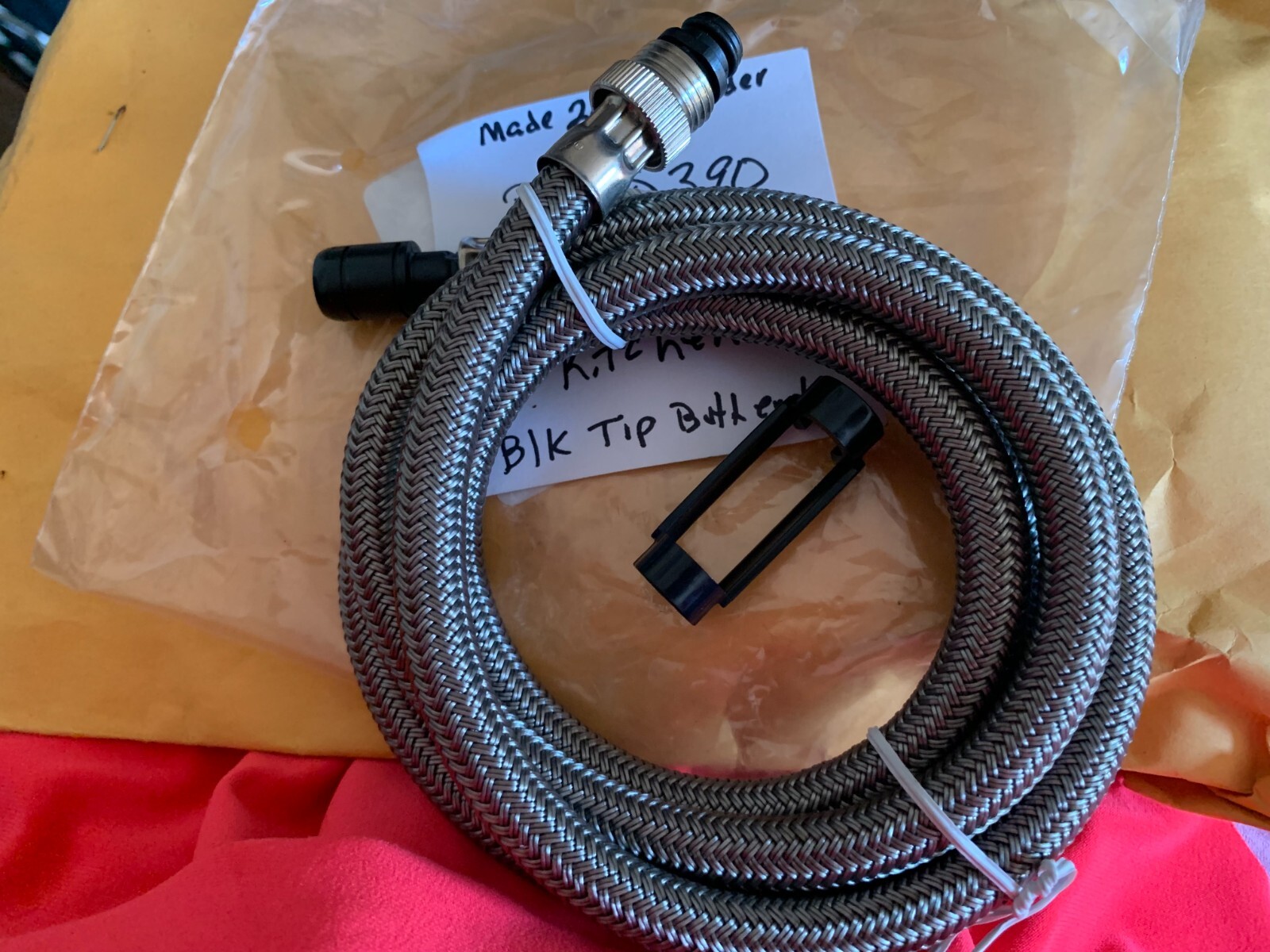 Delta RP50390 OEM Metal both Ends Hose & Clip | eBay
