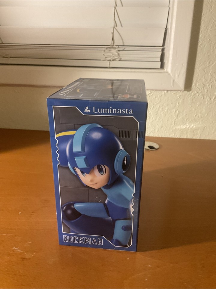 SEGA Luminasta Rockman Mega Man Figure Statue Prize Capcom New Sealed ...