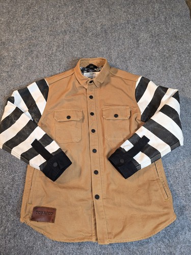 Tobacco Motorwear Company Bandito Riding Shirt Jacket Canvas Men's ...