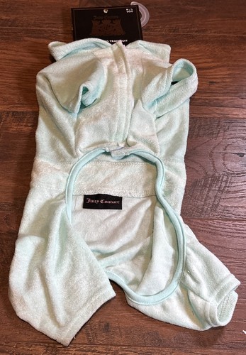 Juicy Couture terry Dog tracksuit Rhinestone outfit for pets / dogs (M ...