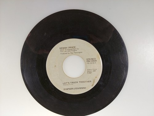 KENNY PRICE Let's Truck Together/Super Hillbilly 45 7" COUNTRY Vinyl ...