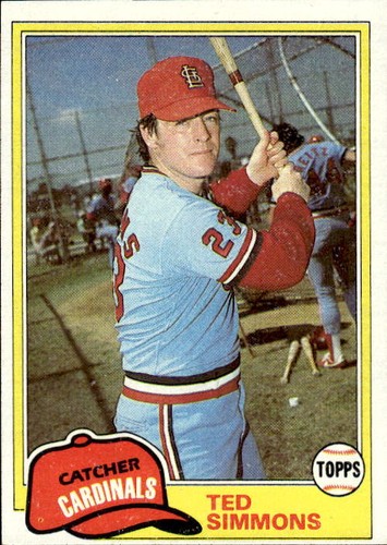 1981 Topps #705 Ted Simmons | eBay