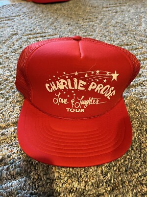 Vintage 80s Charlie Prose Love & Laughter Tour Comedy Trucker Snapback ...