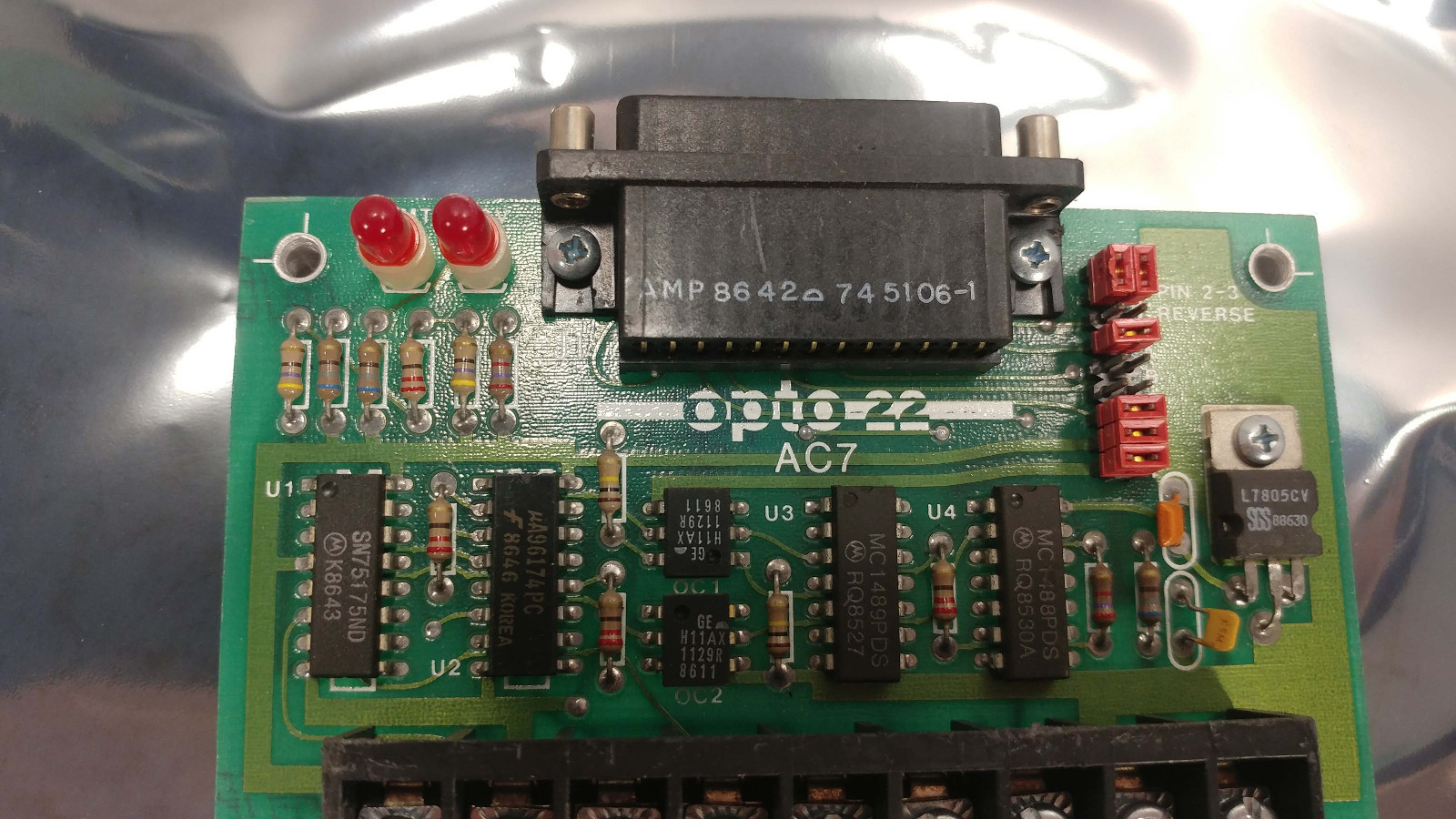 1 NEW OPTO 22 AC7, RS-232 TO RS-422/485 CONVERTER NNB ***MAKE OFFER ...