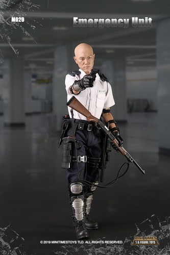 IN Stock 1/6 scale Mini times toy M020 Hong Kong Emergency Unit Police ...