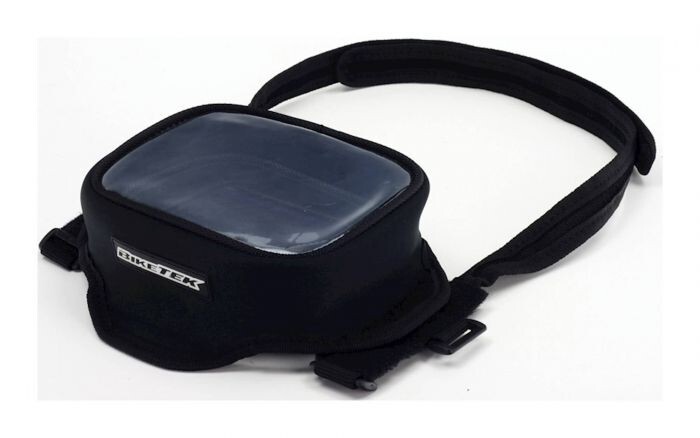 BikeTek Waterproof Motorcycle Motorbike Sat Nav GPS Holder Bag Mount ...