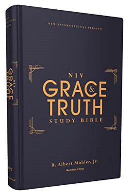 NIV the Grace and Truth Study Bible, Red Letter, Thumb Indexed, Comfort ...