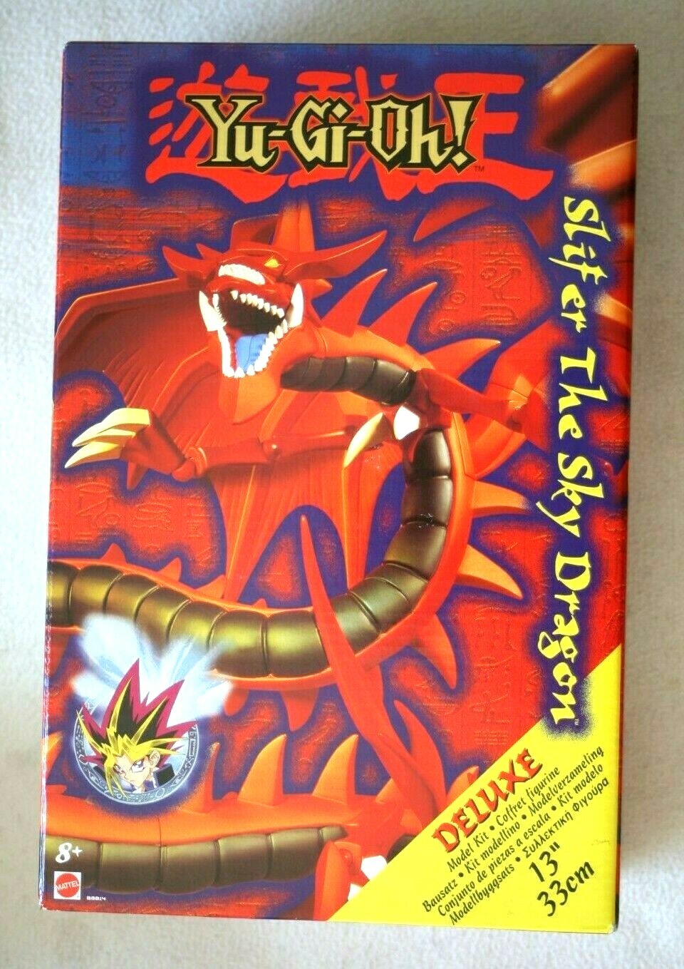 Mattel Yu-gi-oh Slifer The Sky Dragon 13 Inch Model Kit Complete 2003 ...