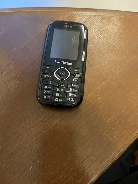 vintage LG slide cell Phone Verizon may or may not work | eBay