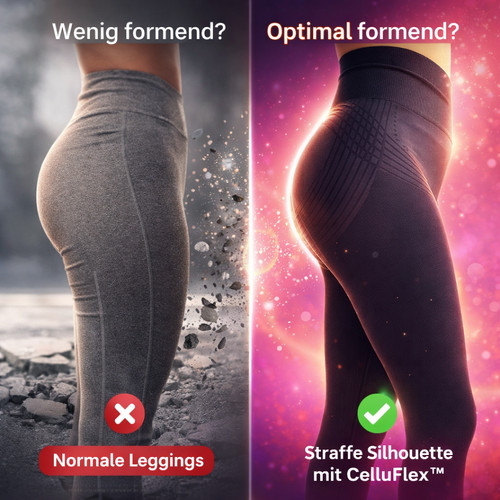 Coreex™ CelluFlex #1 Anti-Cellulite Leggings Kompression Push-Up ...