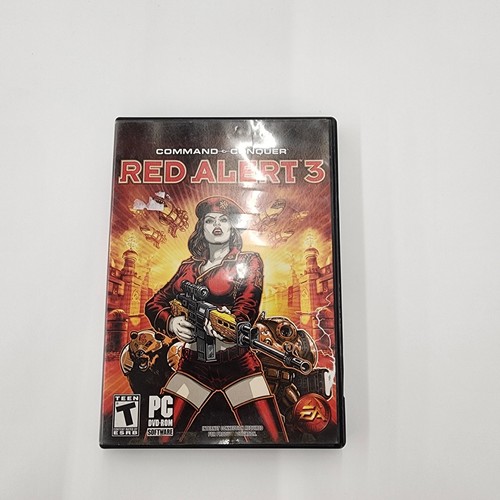 Command & Conquer: Red Alert 3 Complete in Case w/ Manual & CD CIB And ...