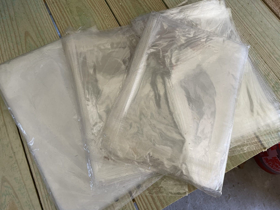 600 ULINE 9x12" Clear Poly Bags ; Flat Open Top | eBay