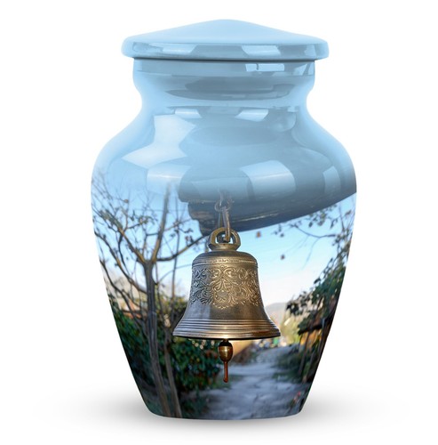 Bell Urn Harmony: Committed Soothing Memorial for Loved Ones Keepsake ...