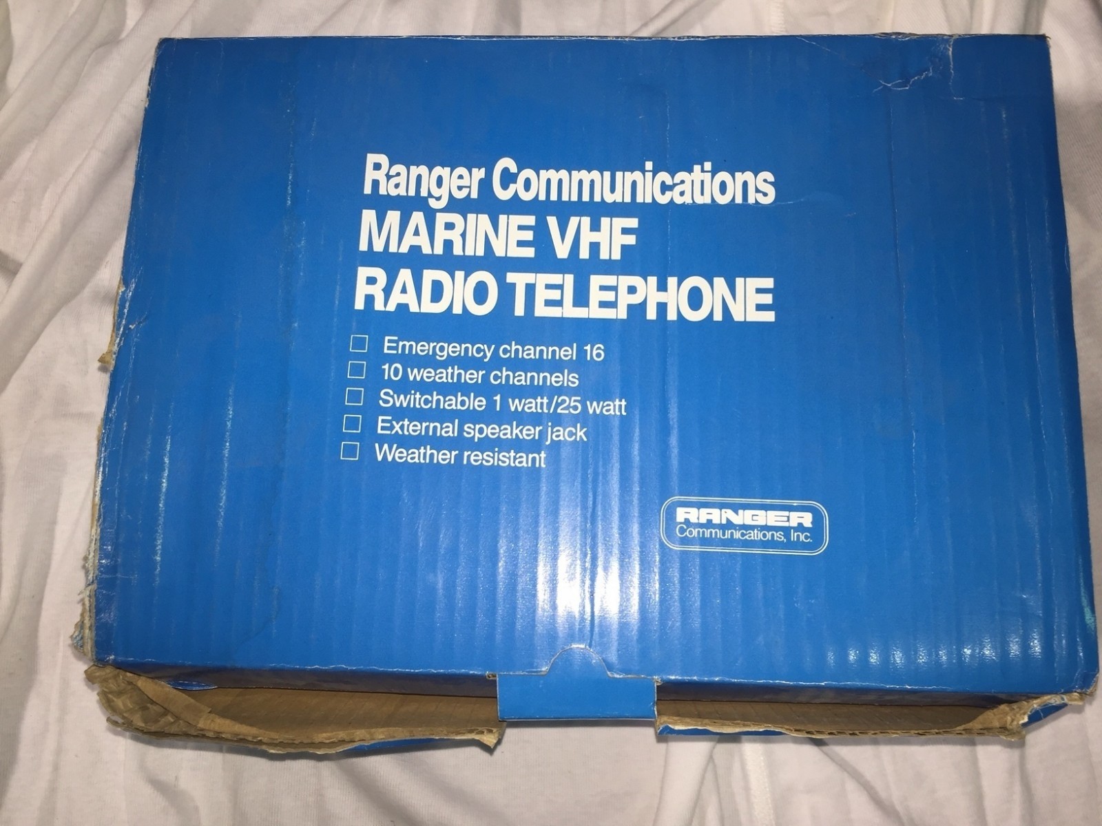 Ranger RCI-6500 VHF Mobile Marine Transceiver Radio Weather Ham BRAND ...