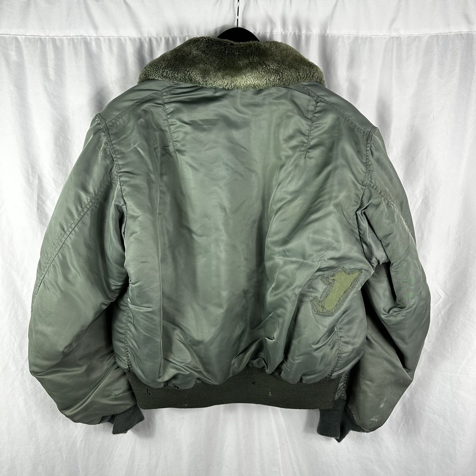 Original 1950s Vietnam War B-15D Flight Jacket Army Named | eBay