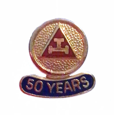 Masonic Royal Arch 50 Years Pin Lapel Tie Tac | eBay