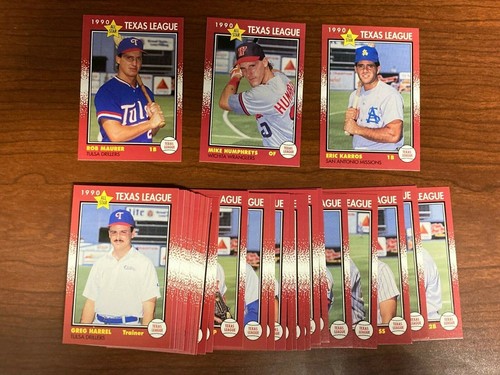 1990 TEXAS LEAGUE ALL STAR GRAND SLAM SET (38 CARDS) ERIC KARROS | eBay