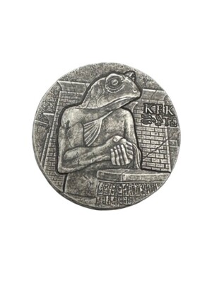 2022 5 oz Kek Egyptian Relic Series Coin .999 Silver Fine AG Antique ...