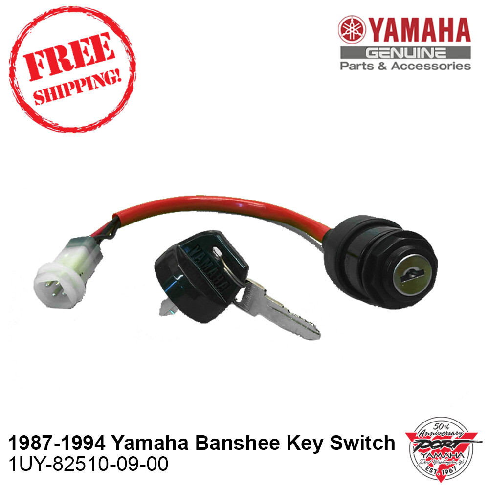 OEM 1987 - 1994 Yamaha Banshee Key Switch Ignition On / Off 1UY-82510 ...