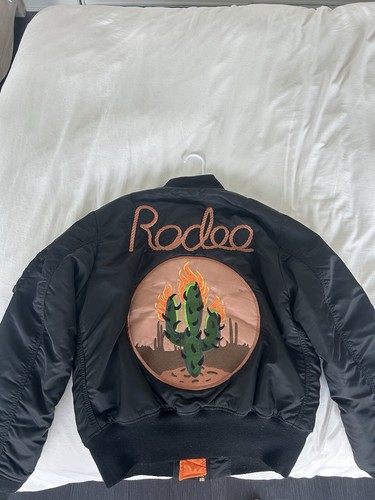 Travis Scott Rodeo Bomber Jacket (rare Vintage) | eBay UK