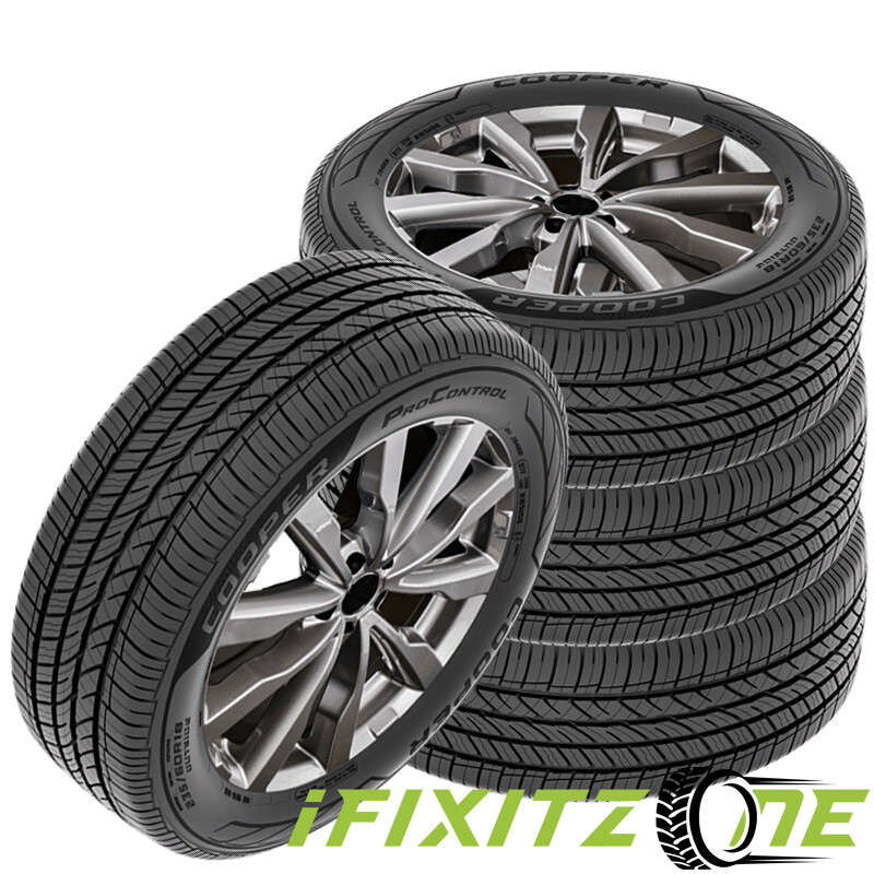 4 Cooper ProControl 235/55R20 102V Tires, Grand Touring, 740AA, 70K ...