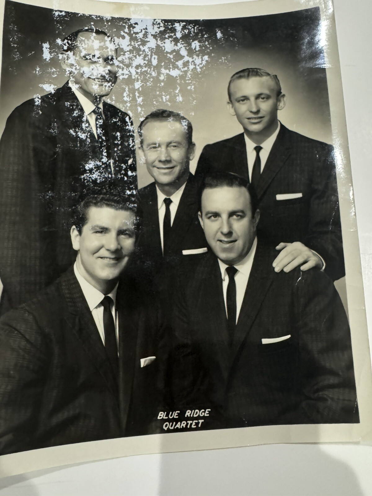 RARE Southern Gospel Photo 8X10 Blue Ridge Quartet George Younce ...