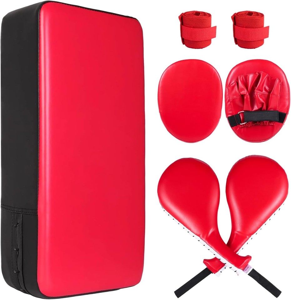 7 in 1 taekwondo kick pad set martial arts training equipment | eBay