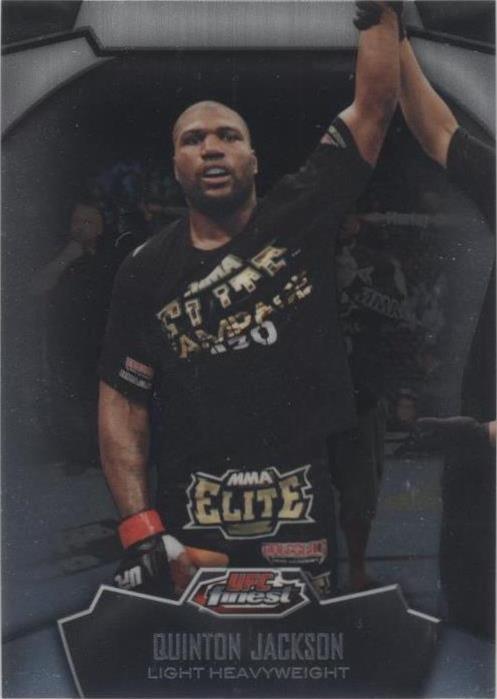 2012 Topps Finest UFC - Quinton Jackson #64 for sale online | eBay