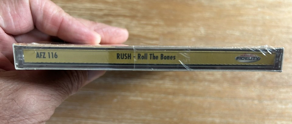 Rush - Audio Fidelity - Roll the Bones - GOLD Disc CD - NEW Limited ...