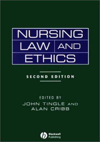 Nursing Law and Ethics by Alan Cribb (2002, Trade Paperback) for sale ...